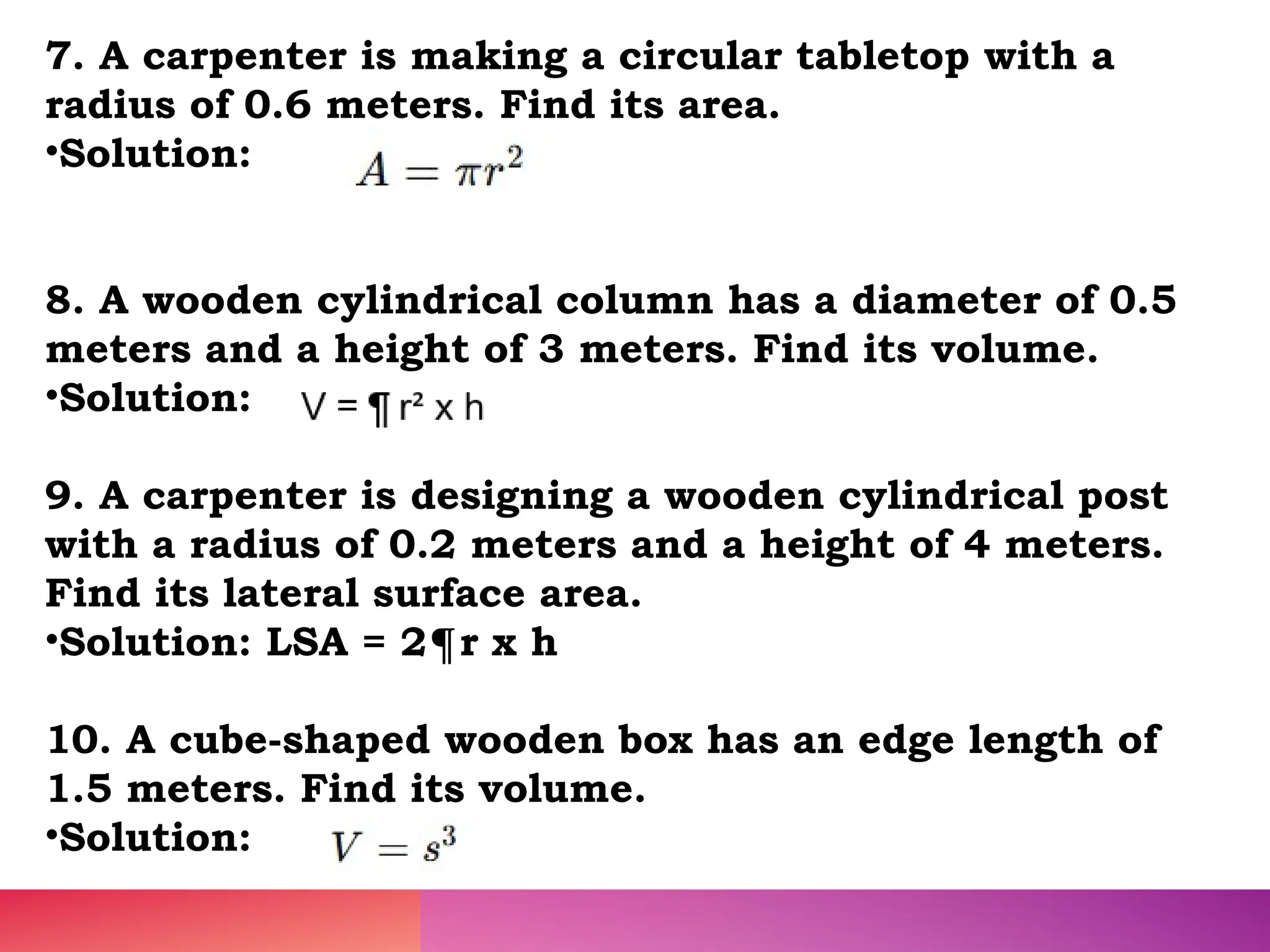 M5 MEASUREMENT & CALCULATIONS.pptx CARPE | PPTX