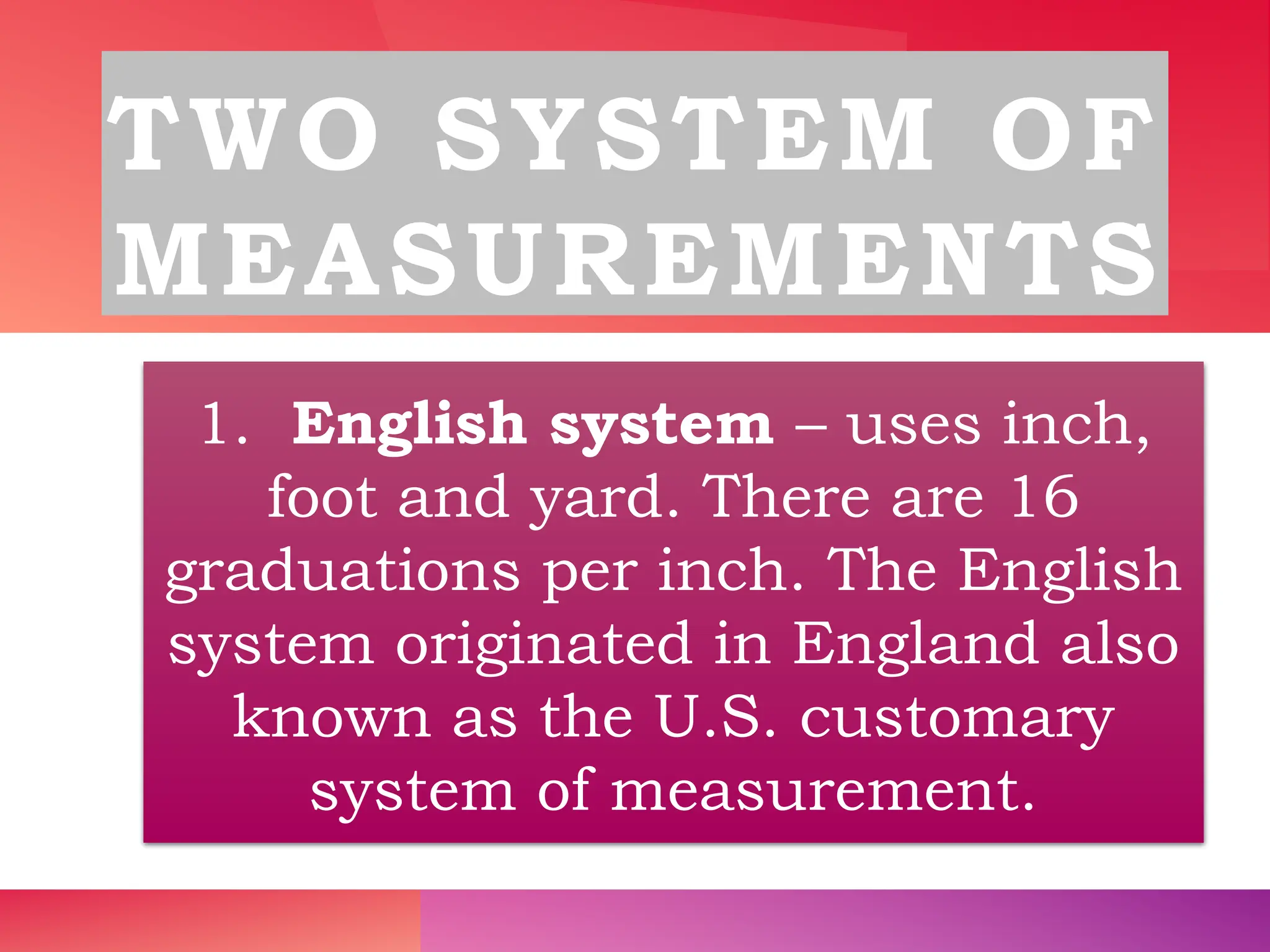 M5 MEASUREMENT & CALCULATIONS.pptx CARPE | PPTX