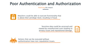 Secure Code Warrior - Poor authorization and authentication | PPT