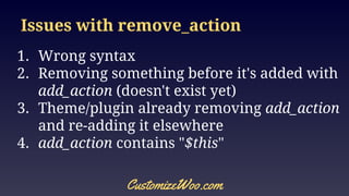 WooCommerce: Issues With remove action() | PPT