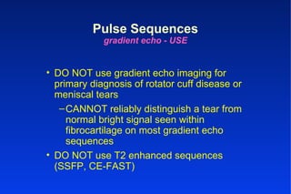 Pulse sequences gradient echo | PPT
