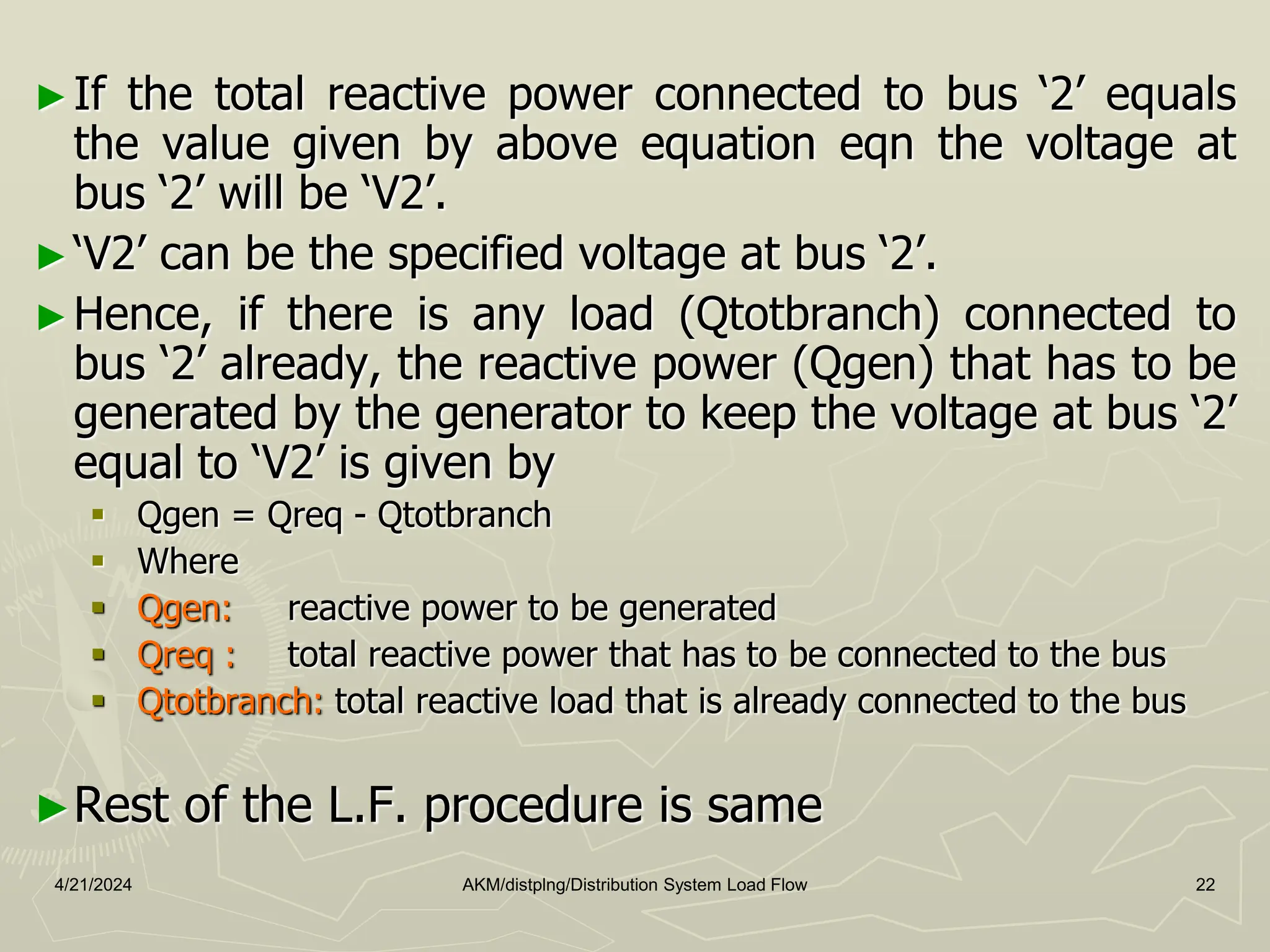 Electrical Distribution Load Flow technique.ppt