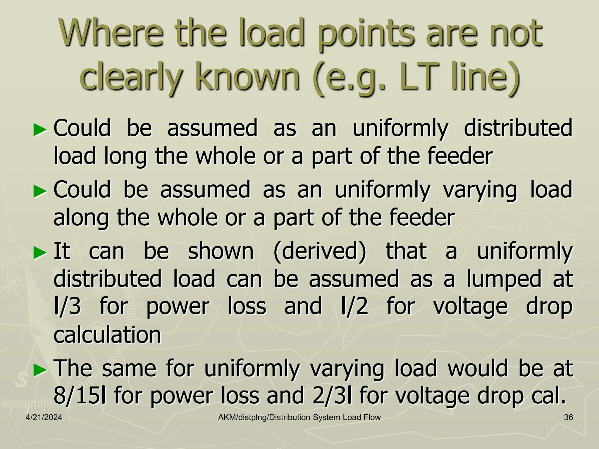Electrical Distribution Load Flow technique.ppt