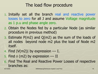 Electrical Distribution Load Flow technique.ppt