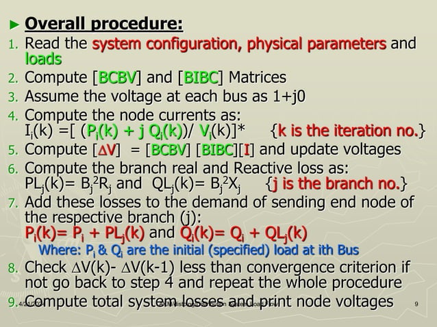 Electrical Distribution Load Flow technique.ppt
