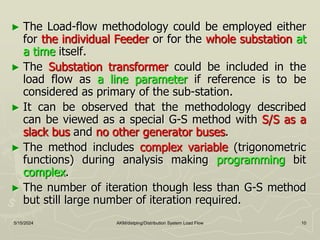 m6-Distrbution Load Flow analysis of distribution system.ppt