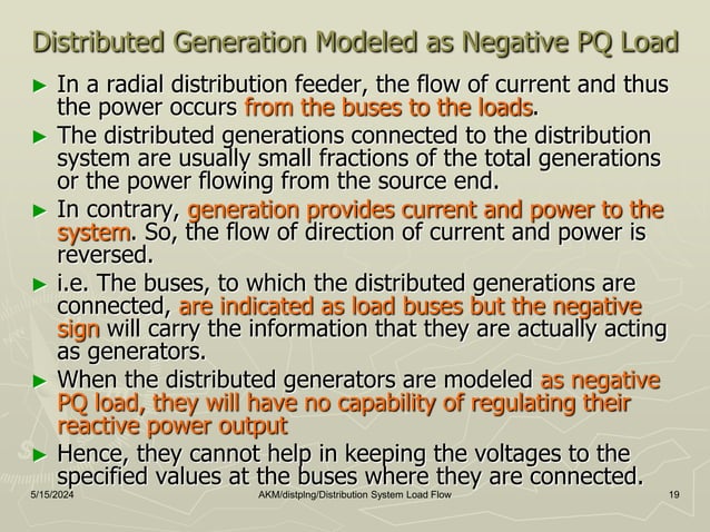 m6-Distrbution Load Flow analysis of distribution system.ppt