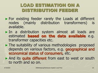 m6-Distrbution Load Flow analysis of distribution system.ppt