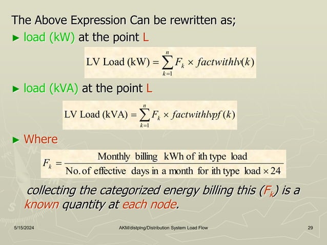 m6-Distrbution Load Flow analysis of distribution system.ppt