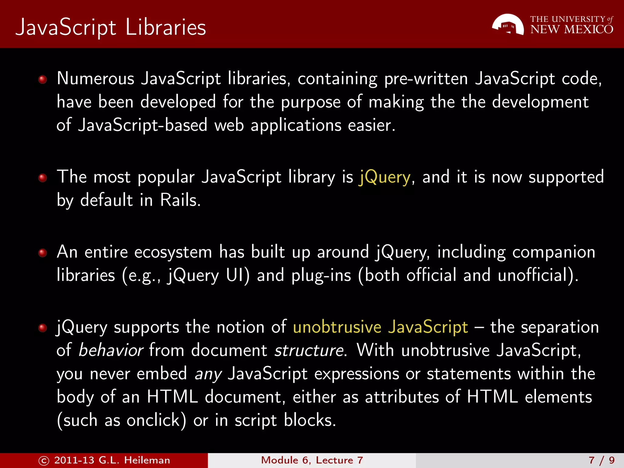 M6 l7-java script-handout | PPT