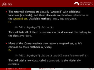 M6 l7-java script-handout | PPT