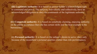 Power in political science of political theory | PPTX