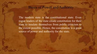 Power in political science of political theory | PPTX