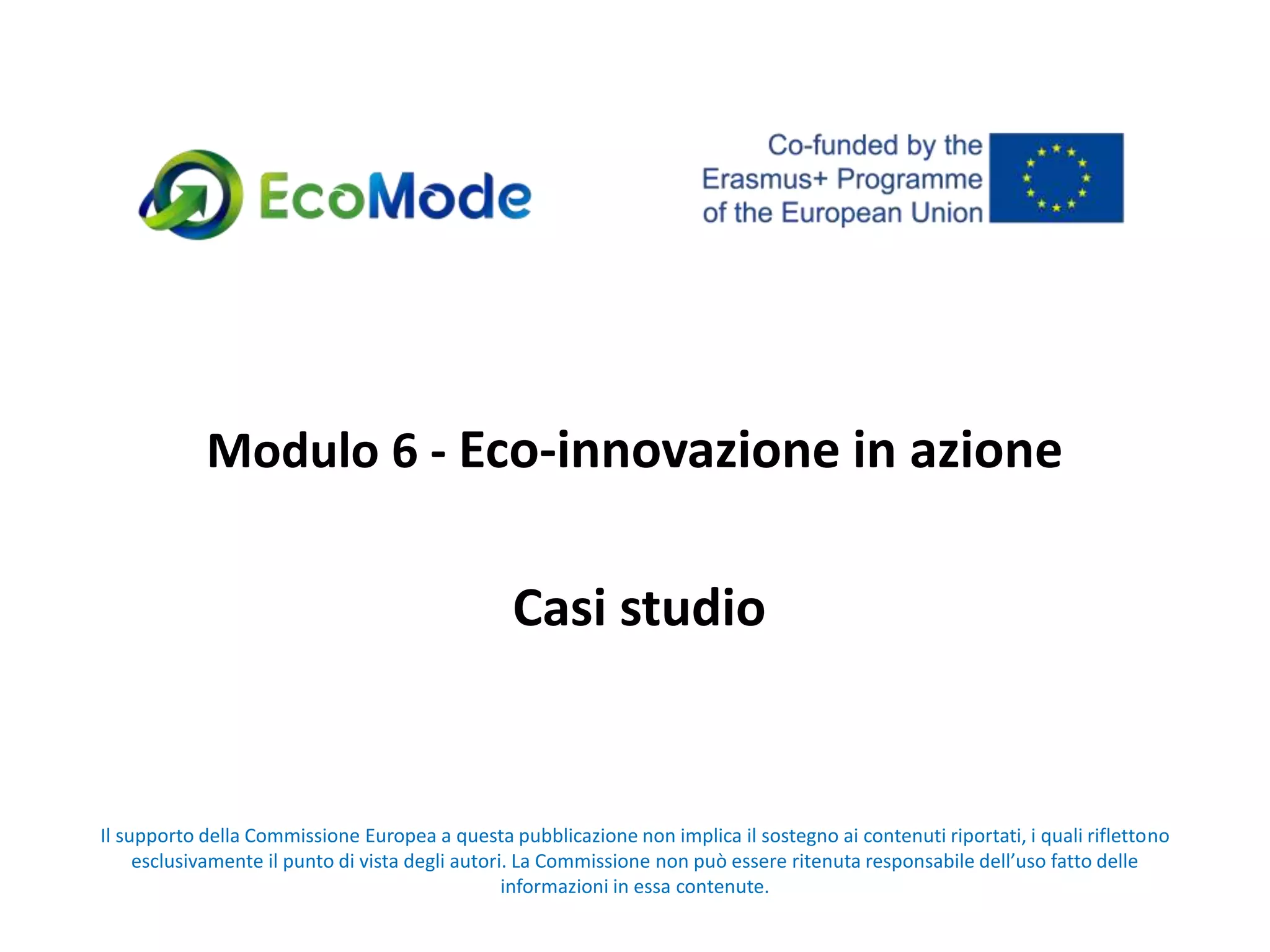 M6 case studies italian | PPT