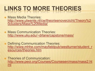 M6 com320 mass_commtheories | PPTX