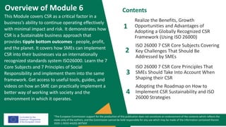 M6 CSR - CSR Adopting a CSR Framework to Mitigate Risk and Impact.pptx