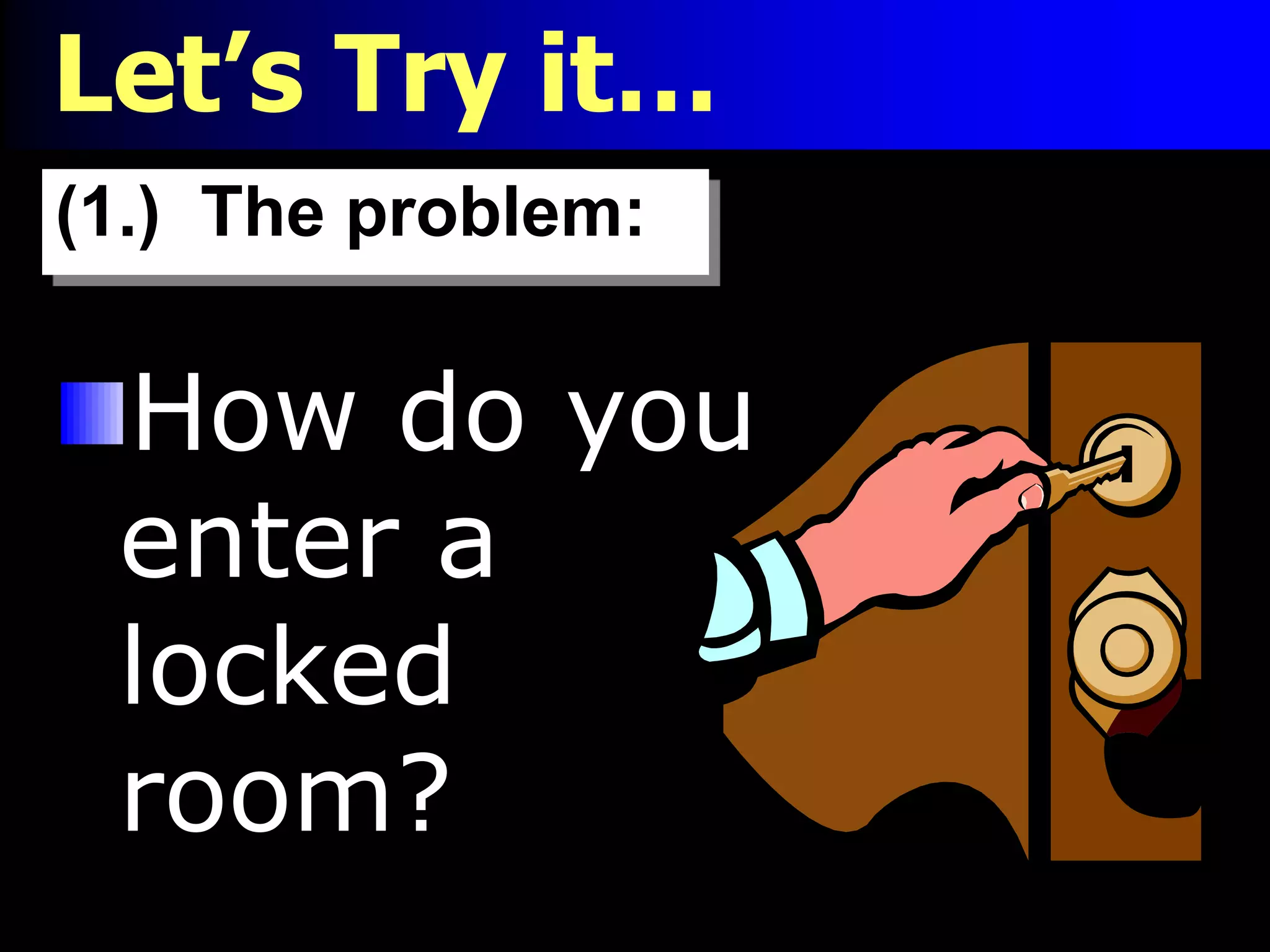 Visual Problem Solving (Lecture) | PPTX | Computing | Technology ...