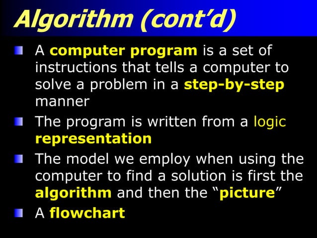 Visual Problem Solving (Lecture) | PPTX | Computing | Technology & Computing