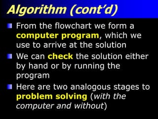 Visual Problem Solving (Lecture) | PPTX | Computing | Technology & Computing