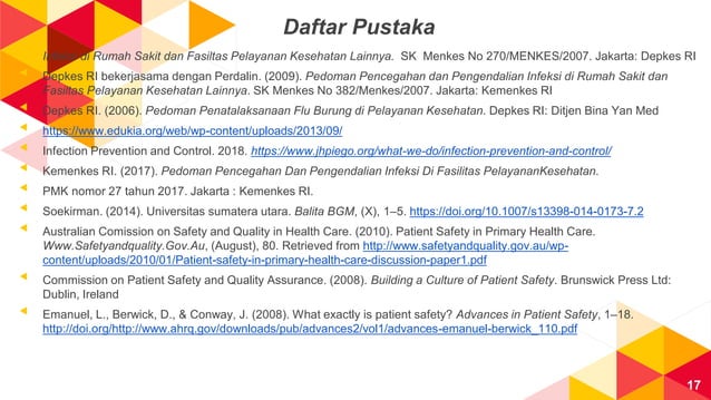 M6 kb1 infeksi nasokomial | PPT