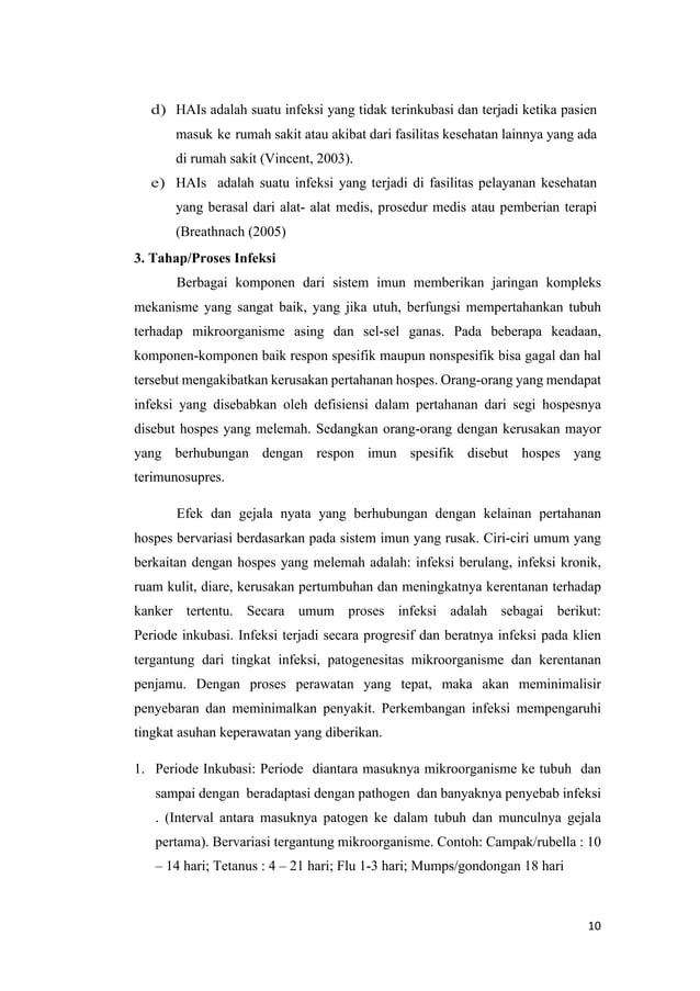 M6 kb1 infeksi nosokomial | PDF