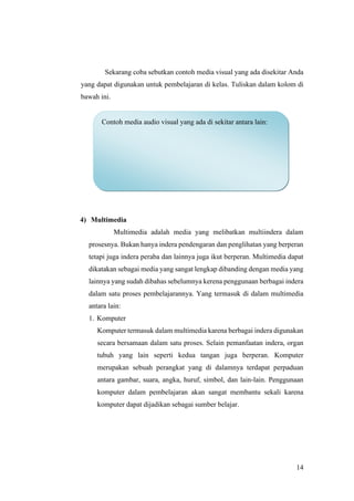 M6KB1 - Jenis dan Fungsi Media | PDF