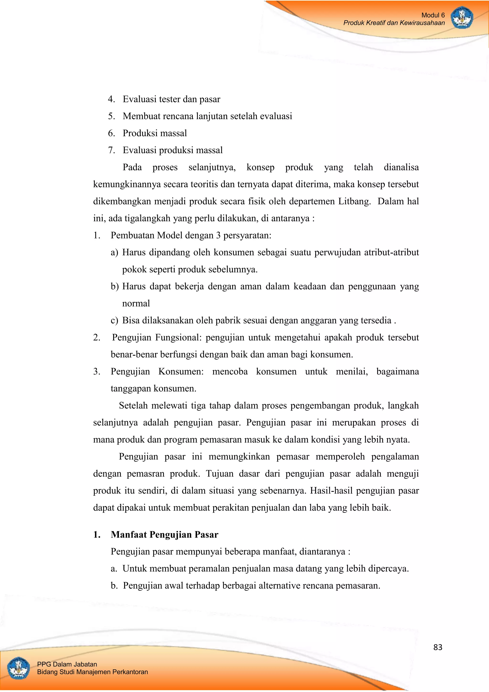 M6 kb2 prosedur pengujian kesesuaian | PDF