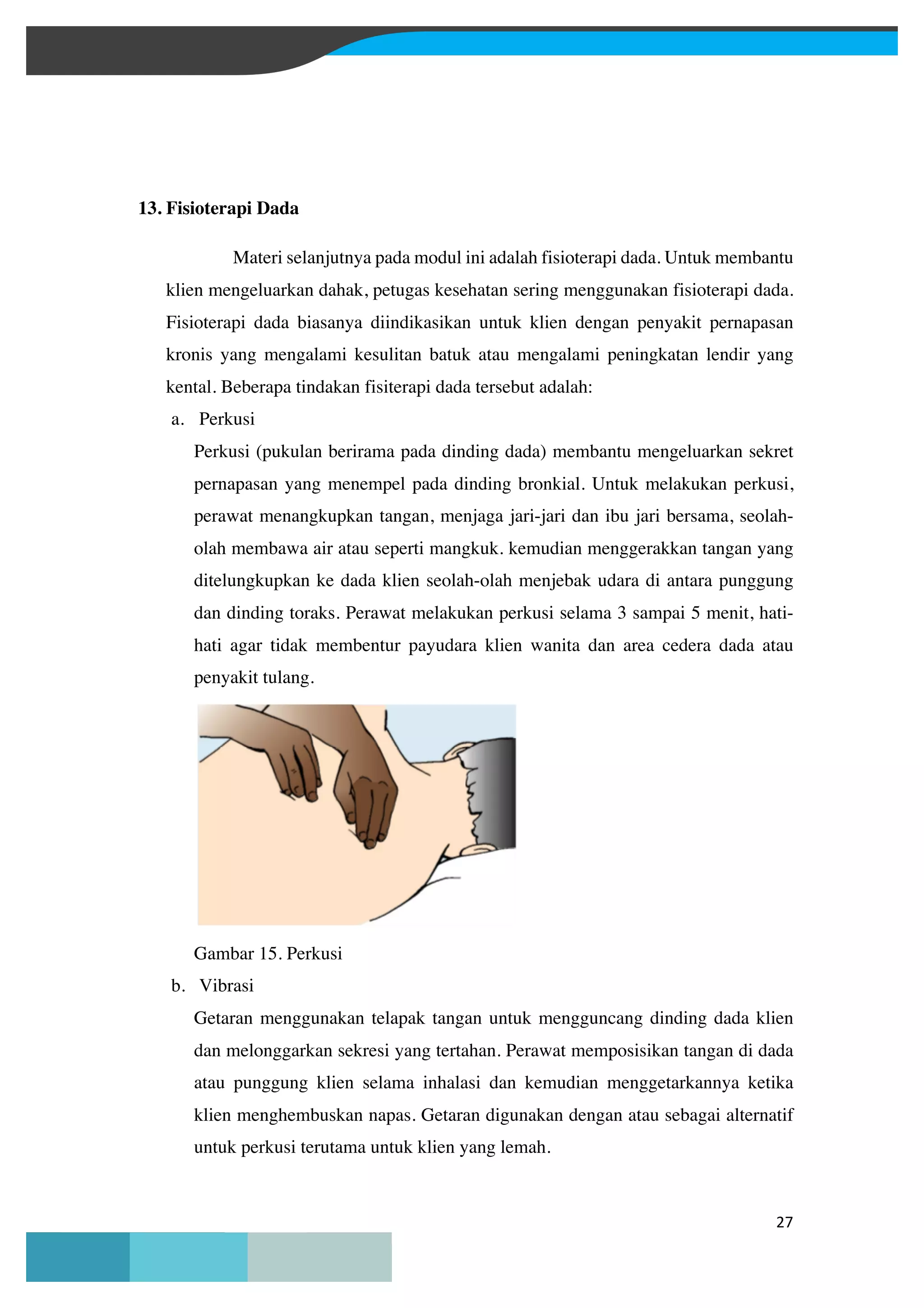 M6 kb3 tindakan pemberian obat non medikasi,oksigenasi,dan fisioterapi ...