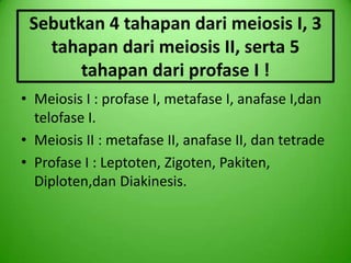 M6 kelompok 7 pembelahan sel | PPTX