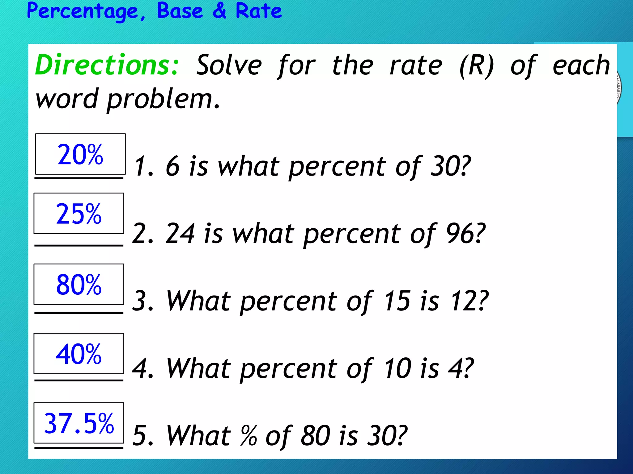 M6_Q2_W3_Percentage, Rate & Base.pptx