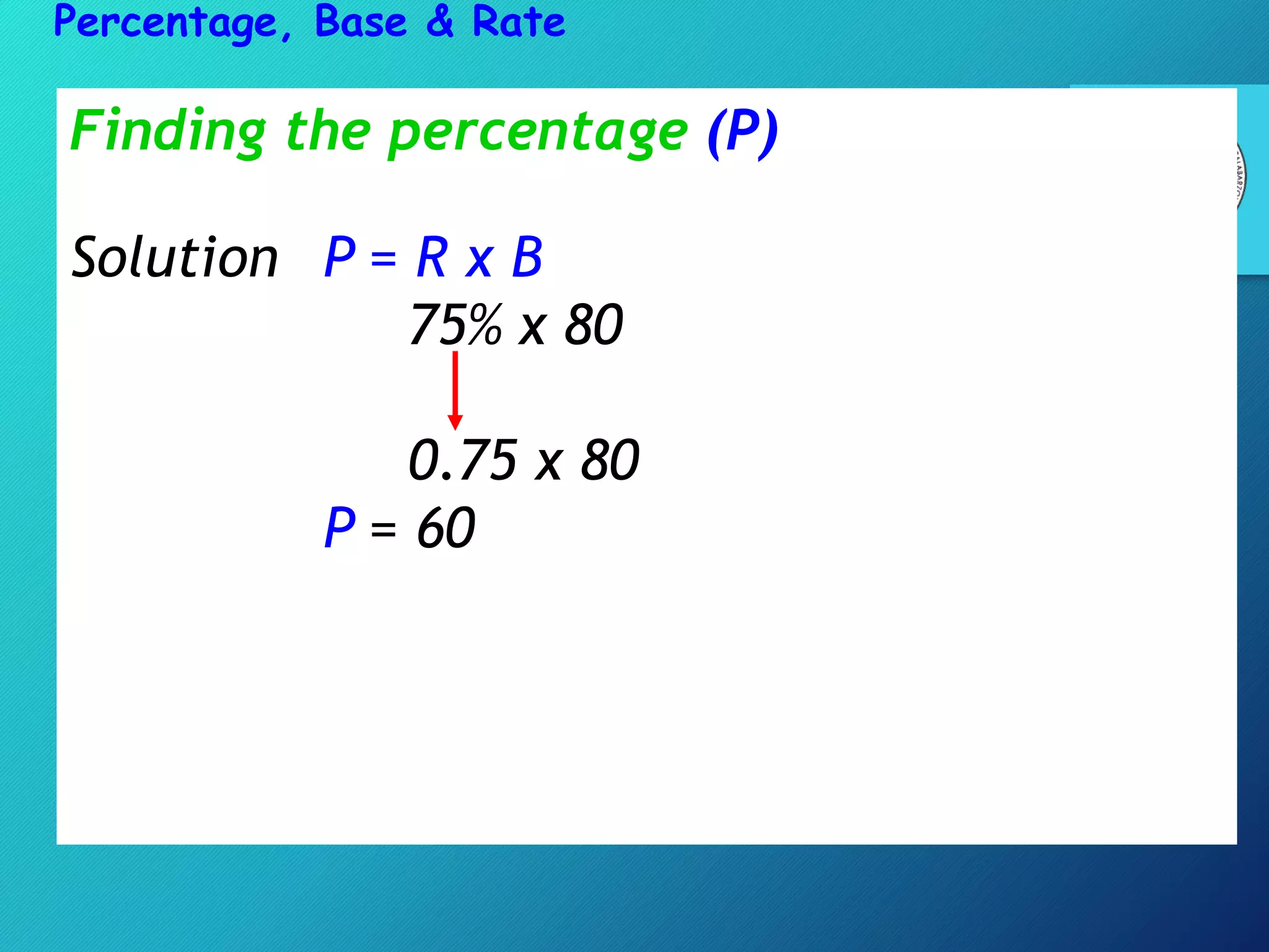 M6_Q2_W3_Percentage, Rate & Base.pptx