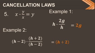 Rational algebraic expressions | PPTX