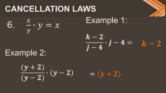 Rational algebraic expressions | PPTX