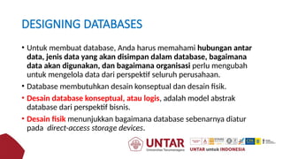 Sistem Informasi Manejemn-Sistem Manajemen Database | PPTX