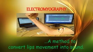 Silent sound technology_powerpoint | PPT