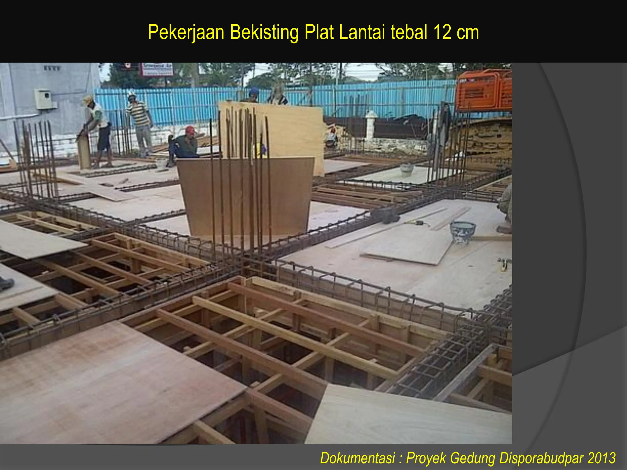 Struktur dan Konstruksi Arsitektur : Balok dan Plat Lantai Bangunan Gedung 2 lantai | PDF