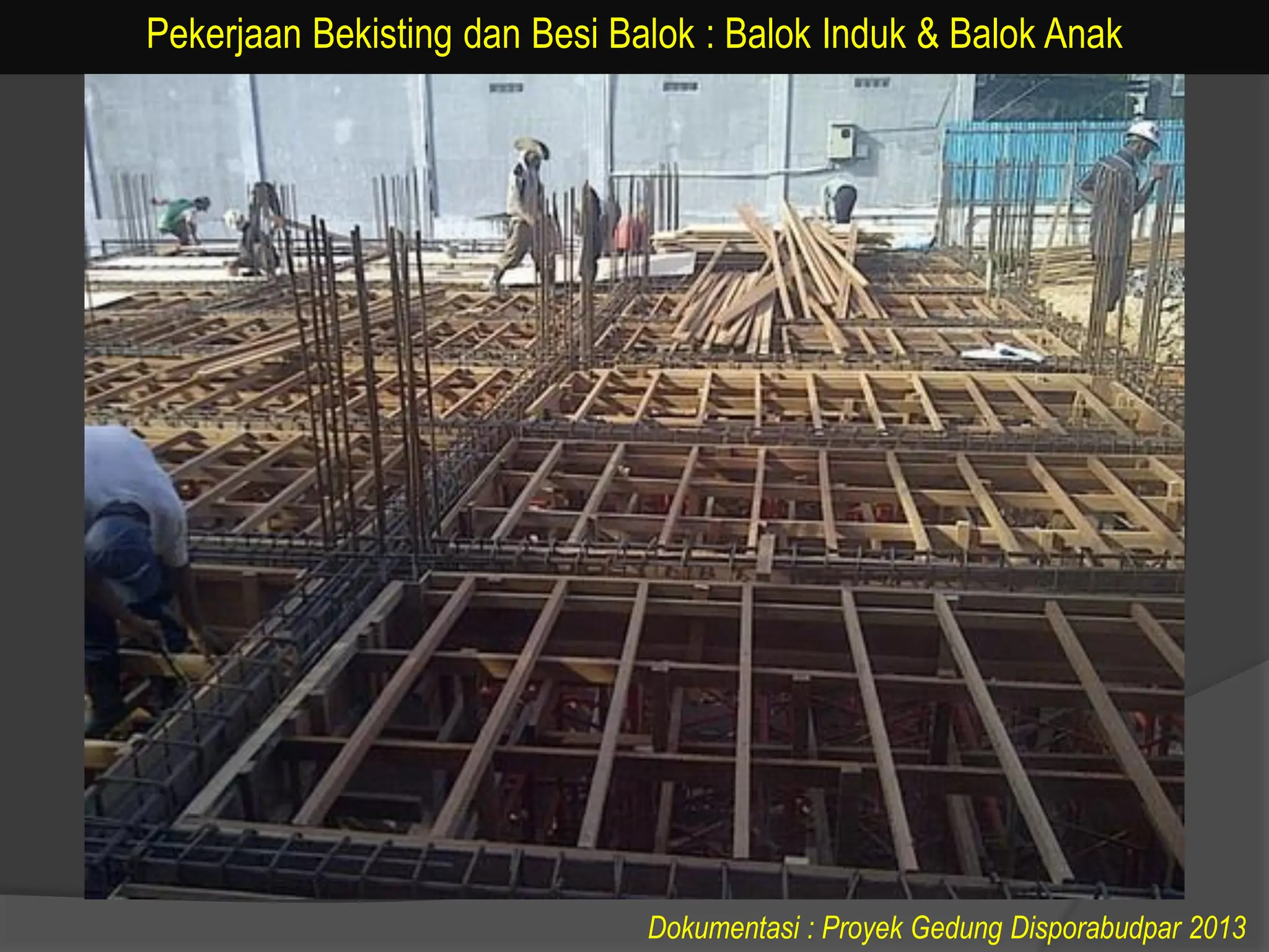 Struktur dan Konstruksi Arsitektur : Balok dan Plat Lantai Bangunan Gedung 2 lantai | PDF