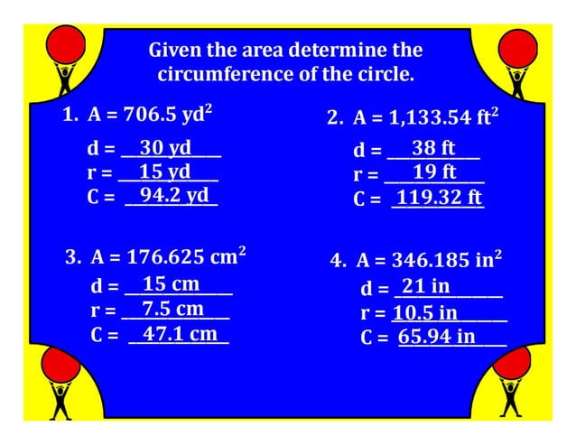 M7 acc lesson 1 4 circles ss | PPT