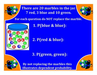 M7 acc lesson 6 3 compound independent probabilityss | PPT