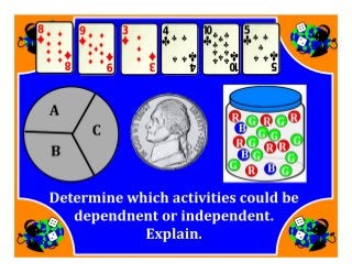 M7 acc lesson 6 3 compound independent probabilityss | PPT