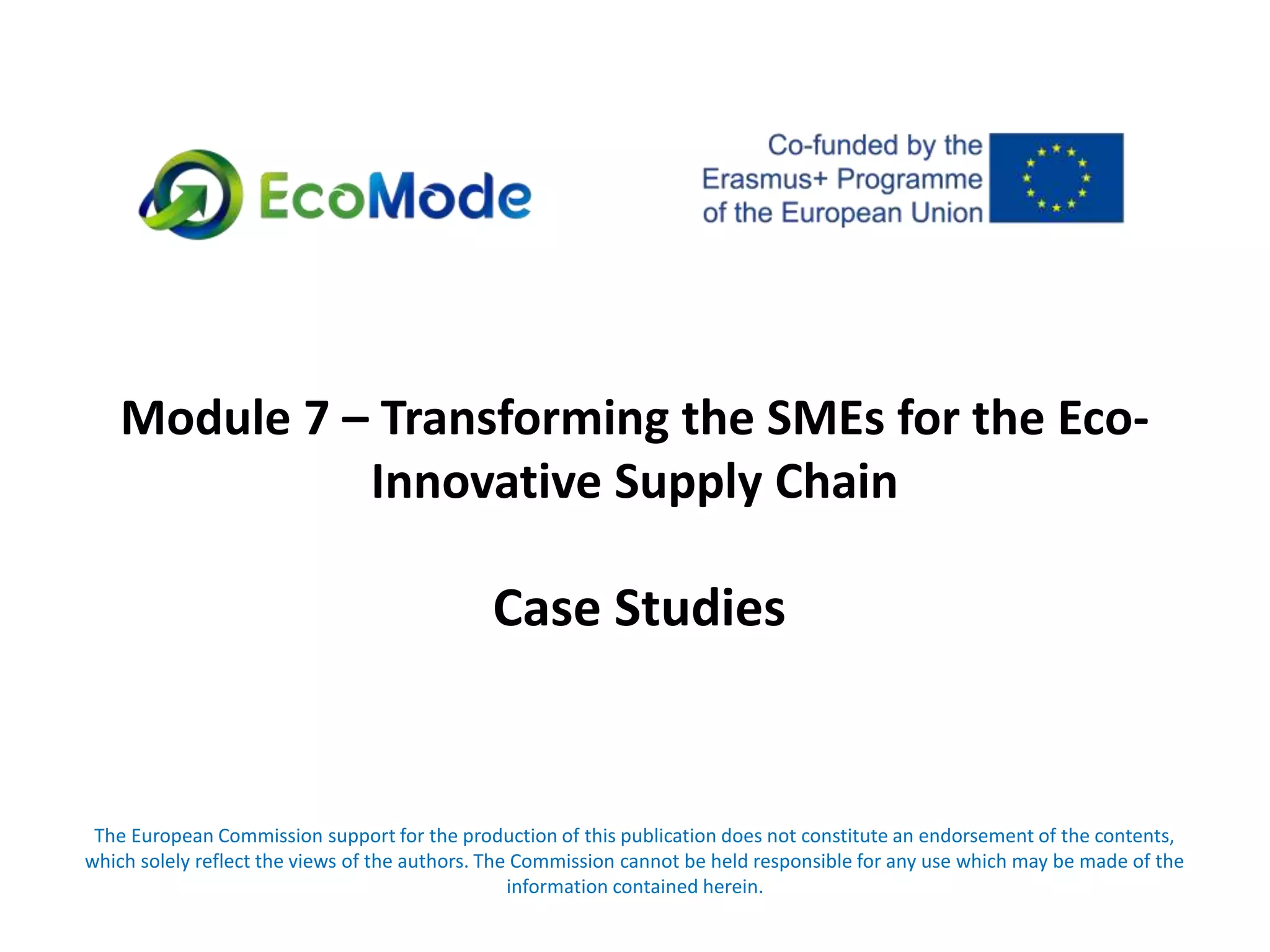 Module 7 Case Studies | PPT