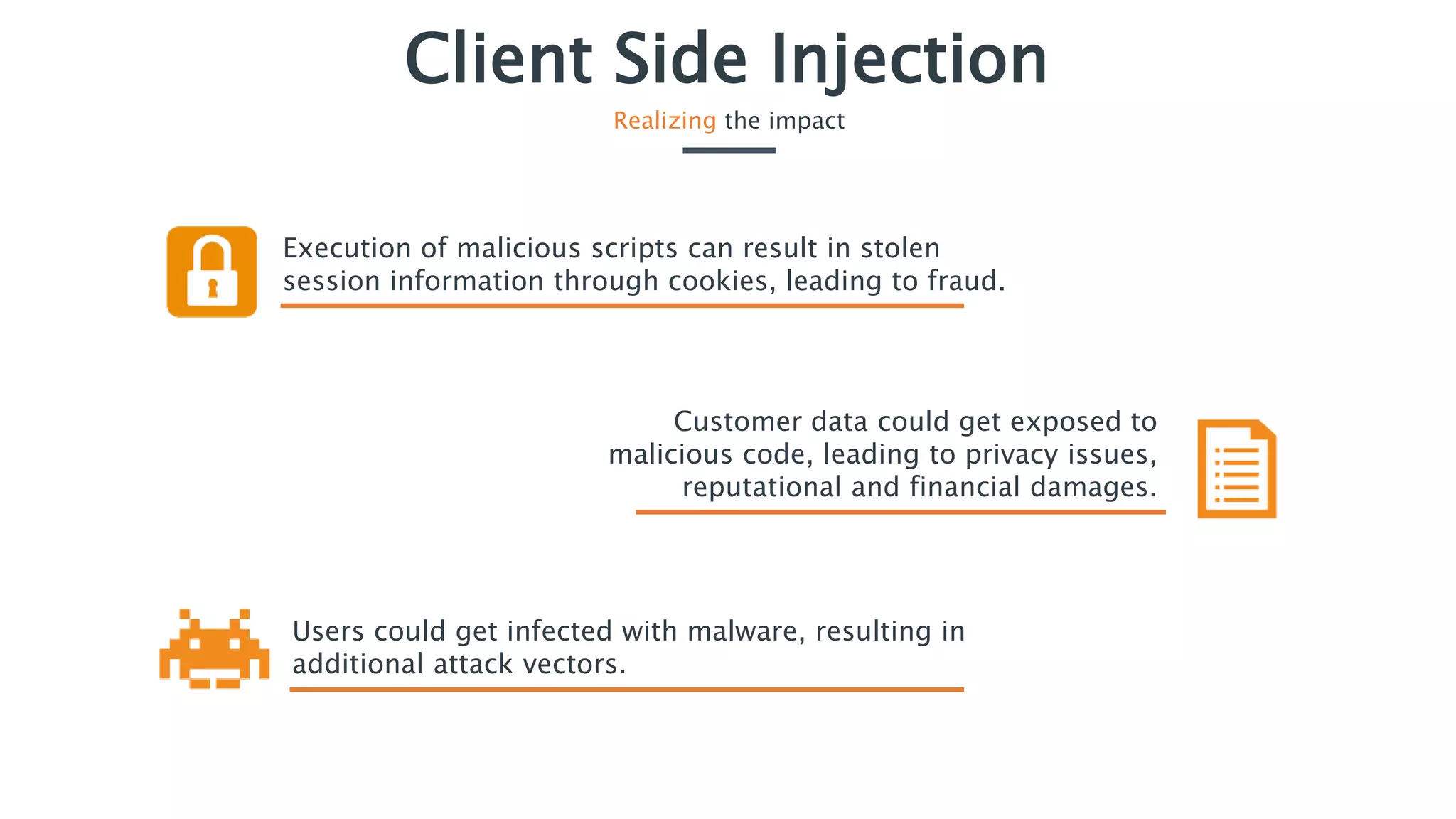 Secure Code Warrior - Client side injection | PPTX