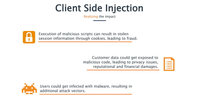Secure Code Warrior - Client side injection | PPTX