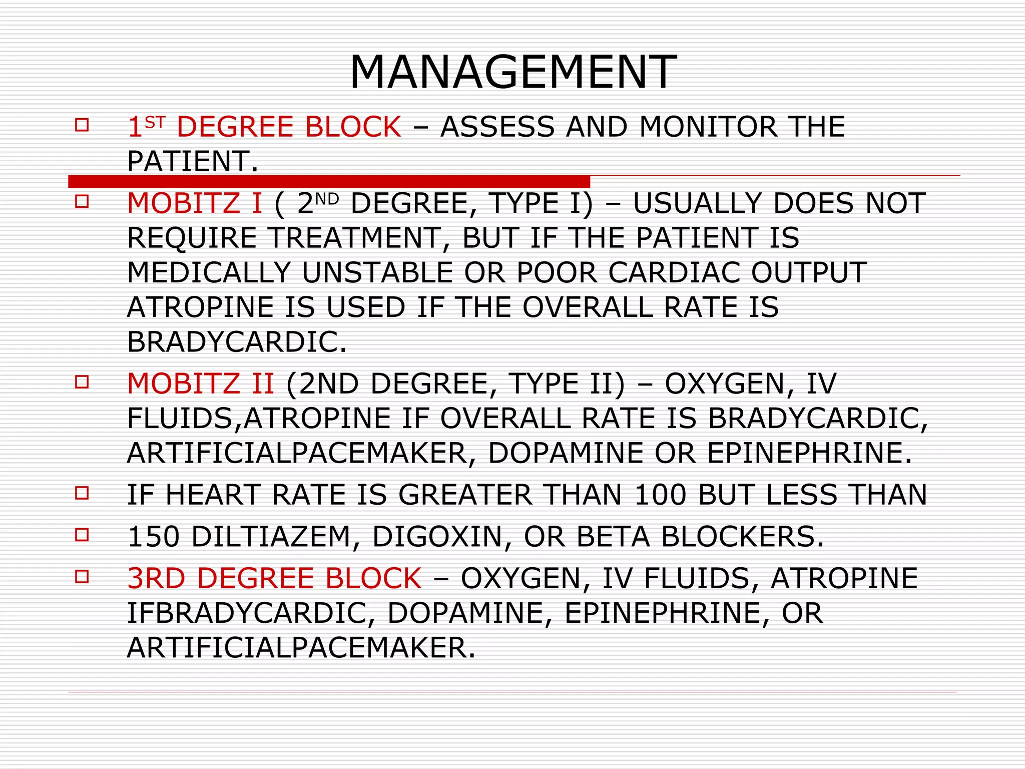ECG: Conduction Block | PPT