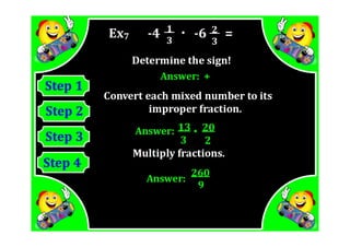 M7 lesson 1 7 multiplying & dividing rational numbers pdf | PDF