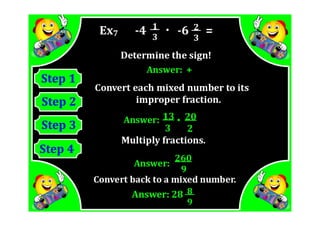 M7 lesson 1 7 multiplying & dividing rational numbers pdf | PDF