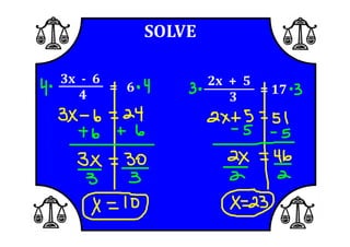 M7 lesson 2 3 solve equations pdf part 2 | PPT