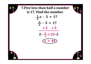 M7 lesson 2 4 write & solve equations pdf | PDF