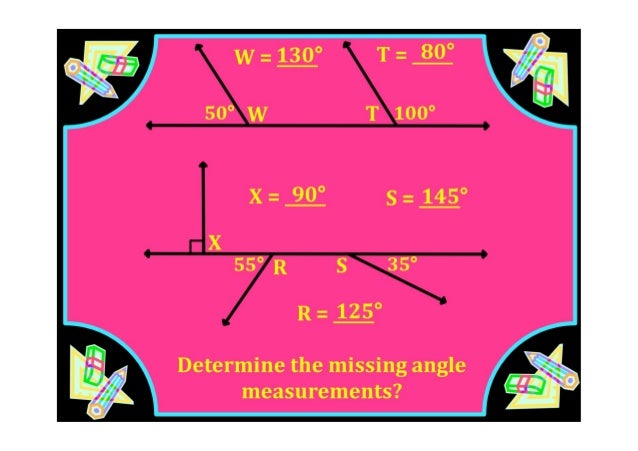 M7 lesson 4 1 angles