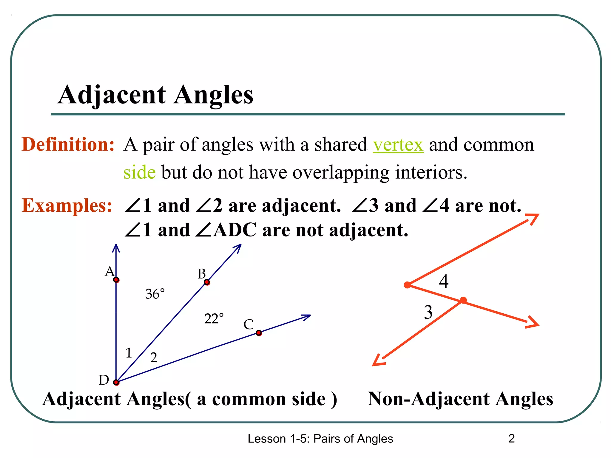 M7 lesson 5 1 angles 2 | PPT